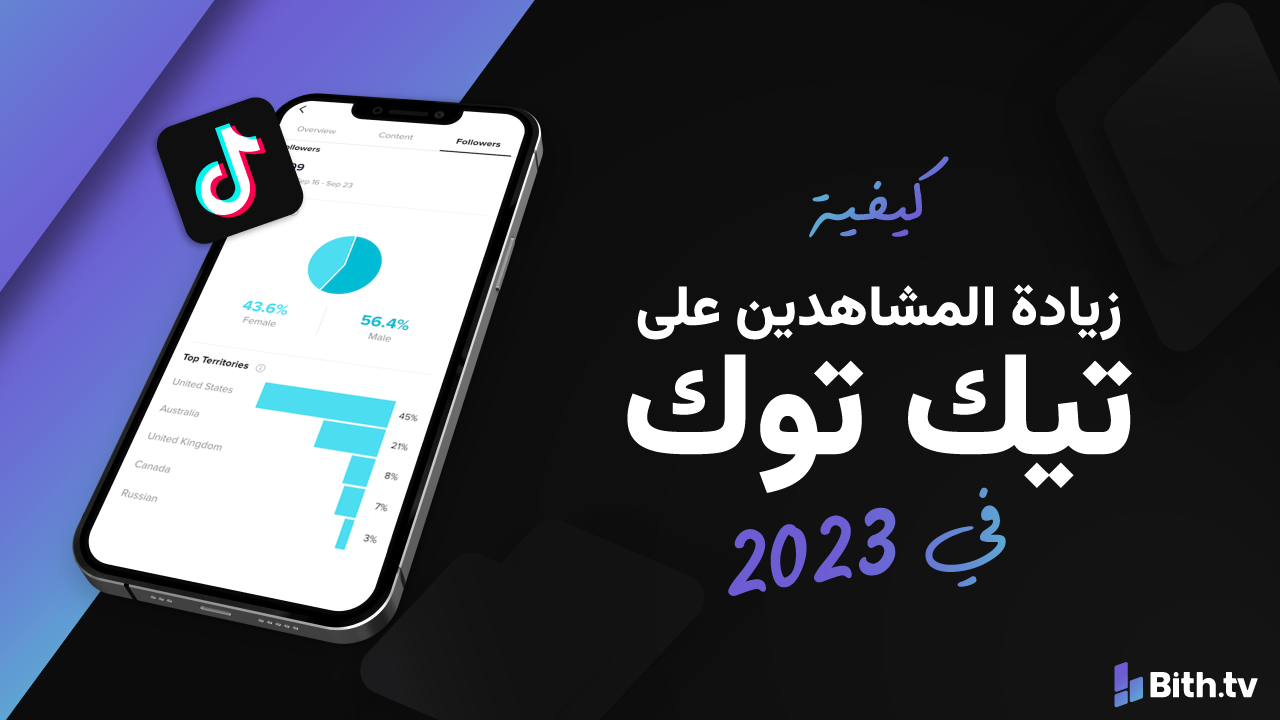 Bith.ai | ١٠ طرق لزيادة عدد المتابعين على تيك توك عام ٢٠٢٢